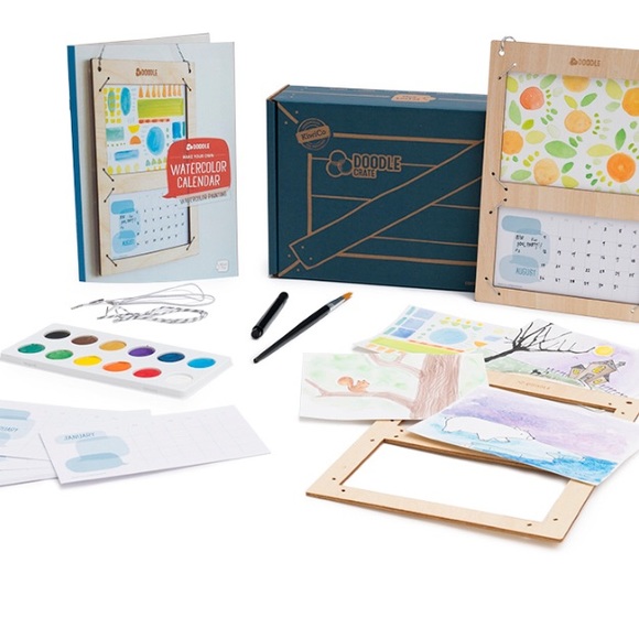Kiwi | Toys | Tinker Crate Watercolor Calendar | Poshmark